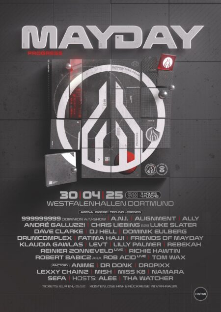 „progress“ – MAYDAY gibt das Motto und vollständige LineUp für 2025 bekannt – Promi und Eventfotos