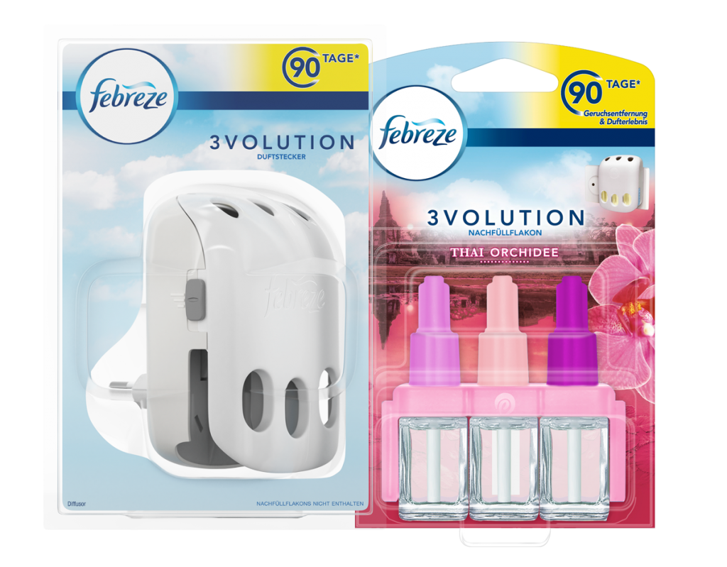 Febreze 3Volution Duftstecker – Promi und Eventfotos