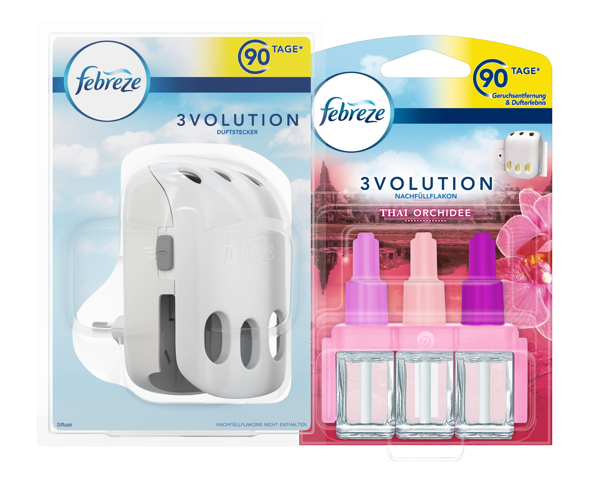 Febreze 3Volution Duftstecker – Promi und Eventfotos