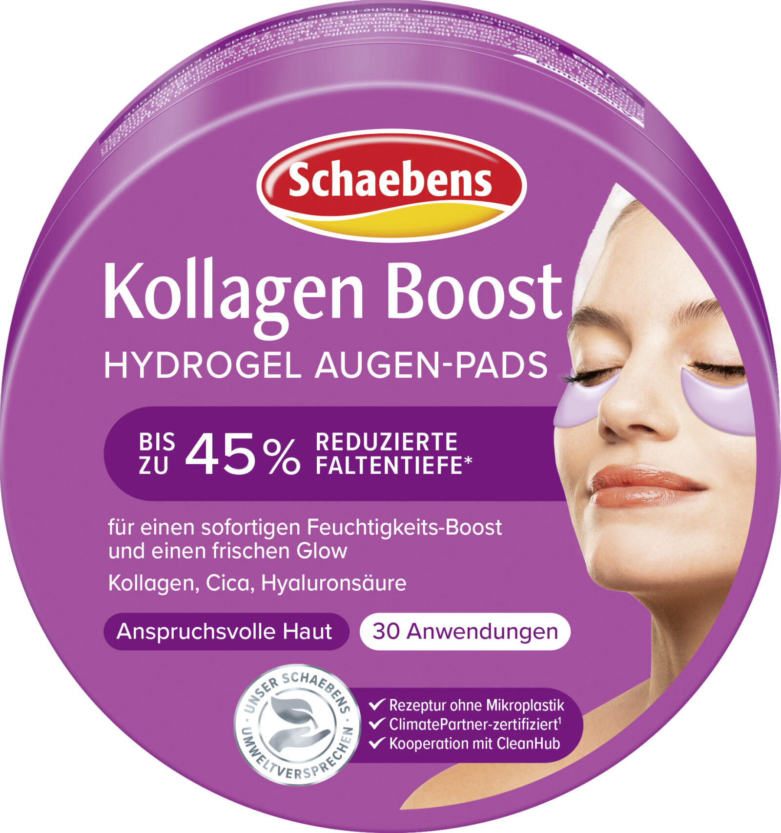 Schaebens Kollagen Boost Hydrogel Augen-Pads – Promi und Eventfotos